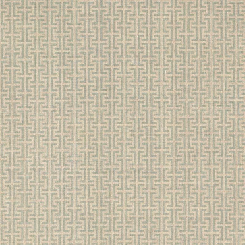 Temple - Aqua Fabrics | Schumacher