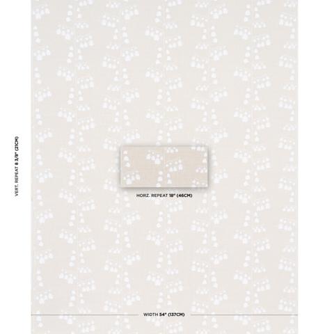 Bleeding Hearts - Neutral Fabrics | Schumacher