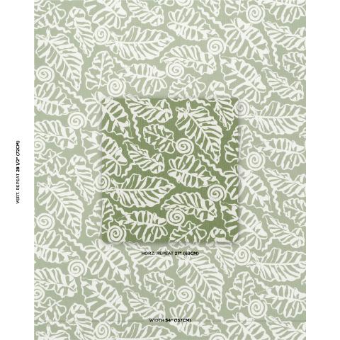 Del Mar Indoor/Outdoor - Verde Fabrics | Schumacher