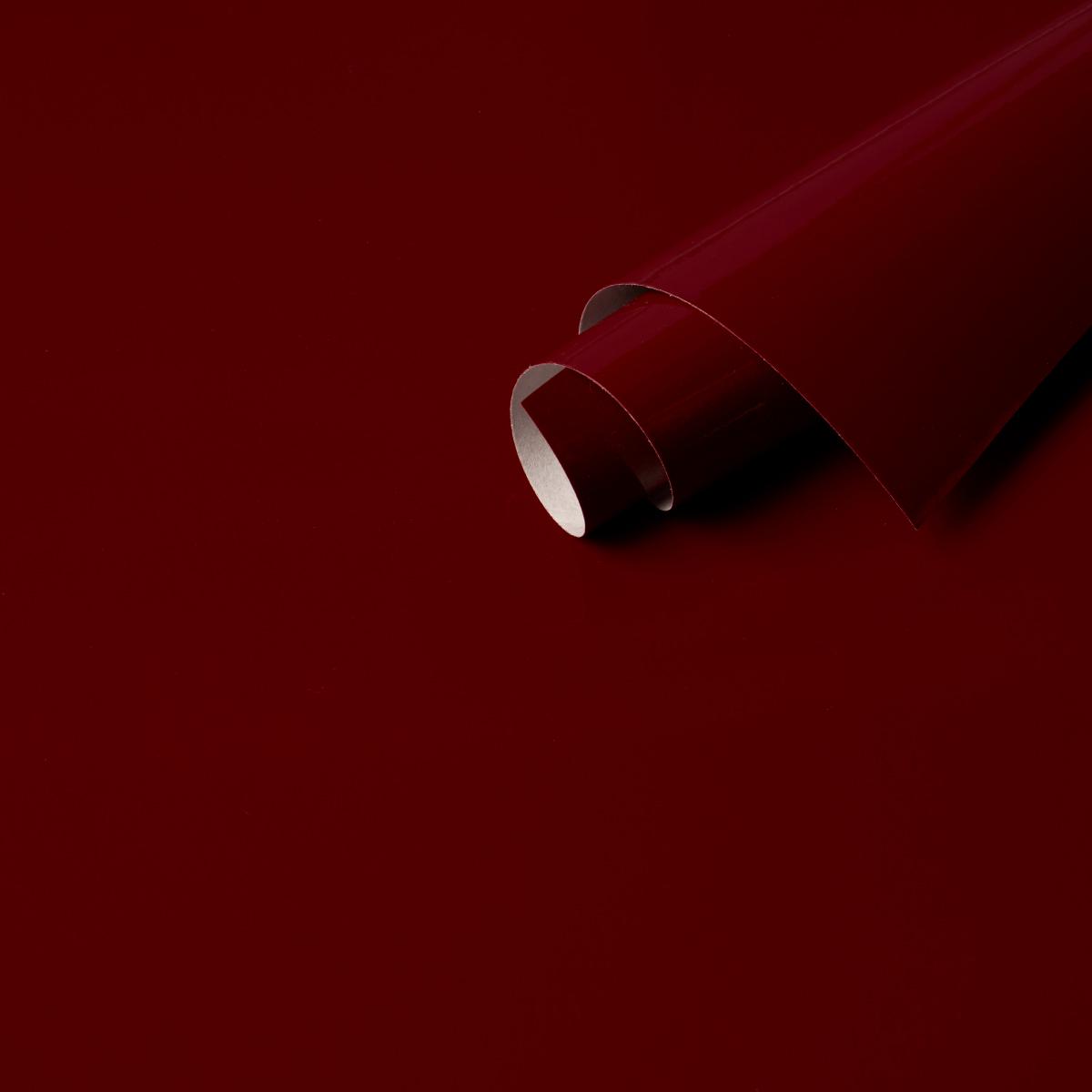 Ace Faux Lacquer Performance Vinyl - Maroon Wallpapers | Schumacher