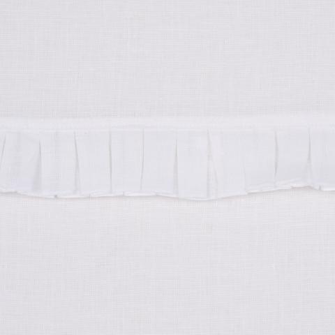 Dorothy Pleated Linen - Ivory Fabrics | Schumacher