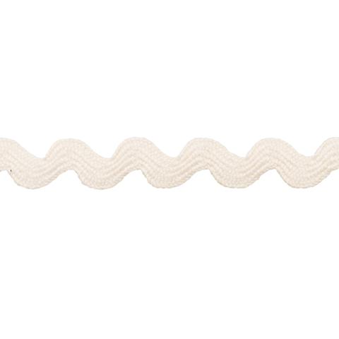 Ric Rac Tape Small - Ivory Trims | Schumacher