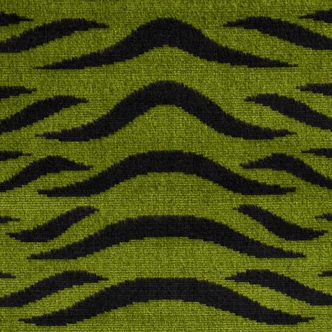 Sabi Tiger Velvet - Jungle Fabrics | Schumacher