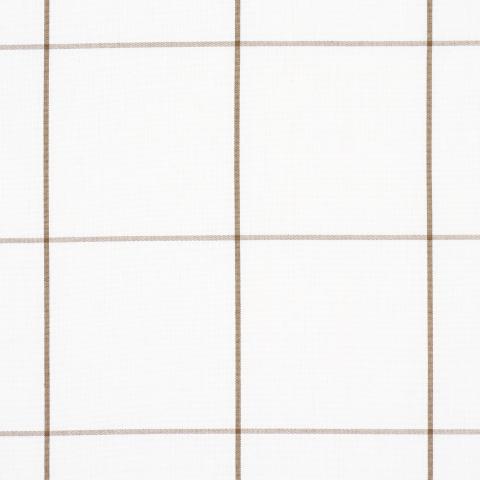 Woodman Check - Berber Brown Fabrics | Schumacher