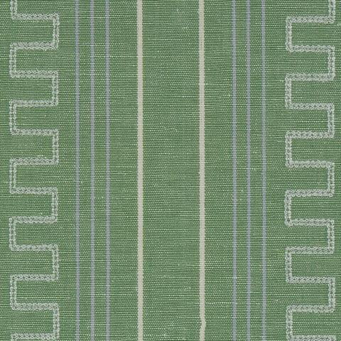 Greco Stripe - Green Fabrics | Schumacher