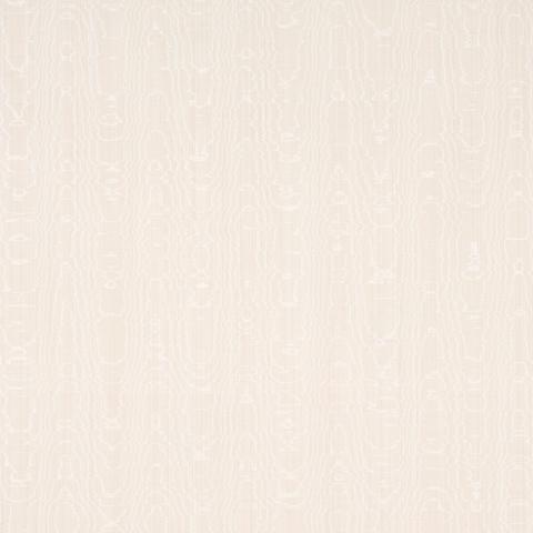 Beau Cotton Linen Moiré - Oyster Fabrics | Schumacher