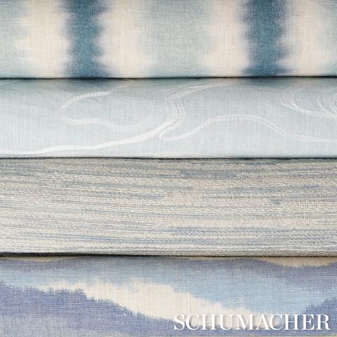 Desert Wind Embroidery - Arctic Fabrics | Schumacher