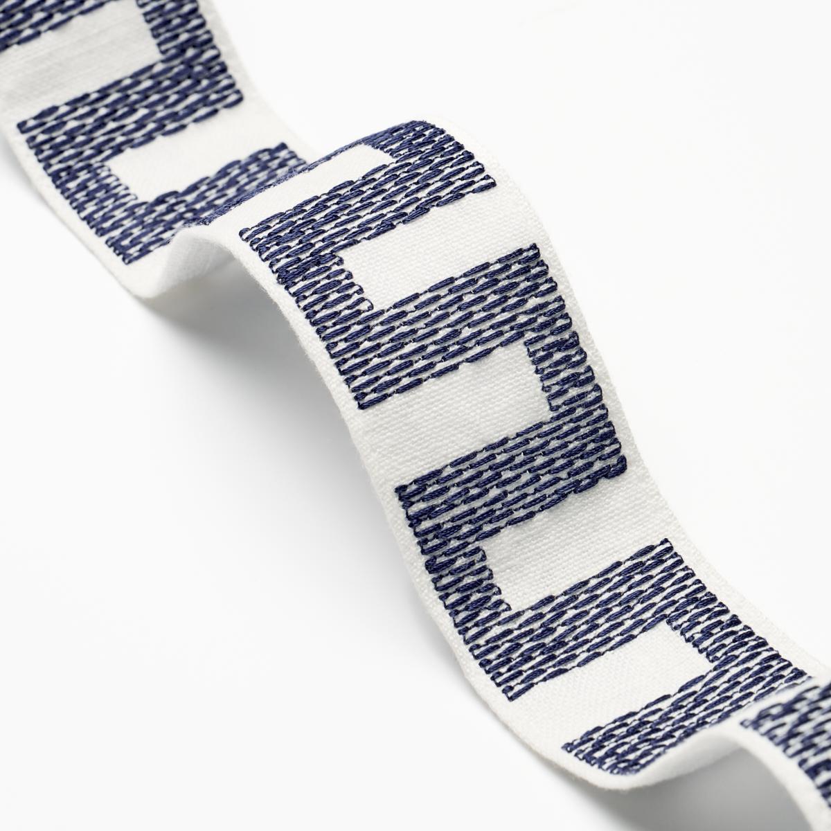 Matrix Tape Narrow - Blue Trims | Schumacher