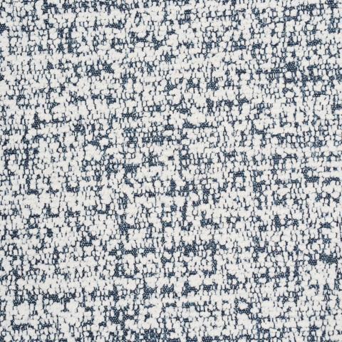 Zuzu Indoor/Outdoor - White On Navy Fabrics | Schumacher