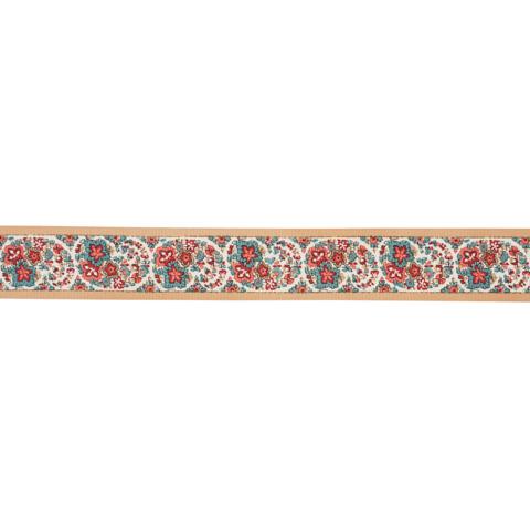Ines Paisley Trim - Rouge & Noir Trims | Schumacher