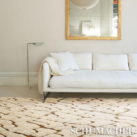 Zimba Rug - Ivory & Sand Rugs | Schumacher