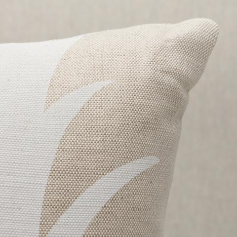 Acanthus Stripe Pillow - Natural Pillows & Accessories | Schumacher