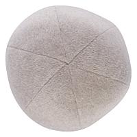 Dixon Mohair Sphere Pillow - Stone Pillows & Accessories | Schumacher