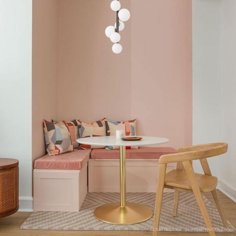 Modern Love - Warm, Muted Pink Paint | Schumacher